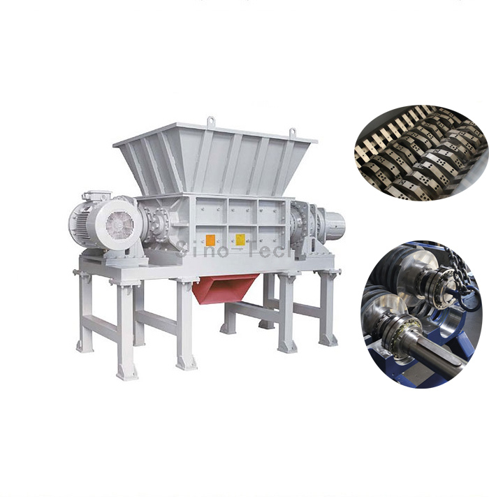 barrel tire double shaft shredder machine - Buy double shaft shredder ...